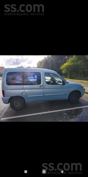Citroen Berlingo 2003 Liepāja, ar dzinēja tilpumu 1.60 L un nobraukumu 263 tūkst. km par 800 €, foto 3 vietnē AUTOMOTO.COM.LV