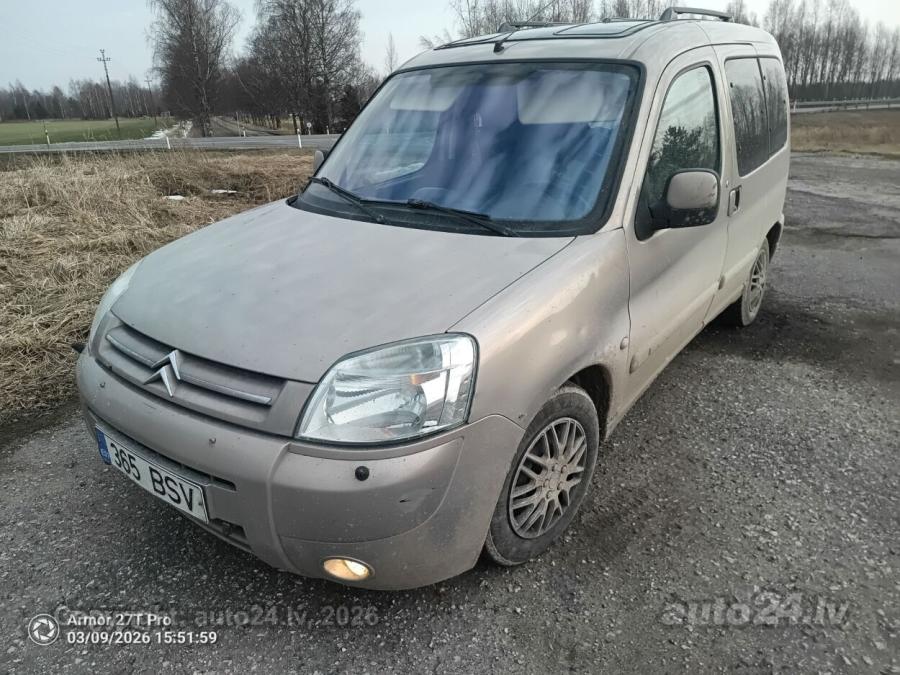 Citroen Berlingo 2004 Tallina, ar dzinēja tilpumu 1.90 L un nobraukumu 370 tūkst. km par 1400 €, foto 1 vietnē AUTOMOTO.COM.LV