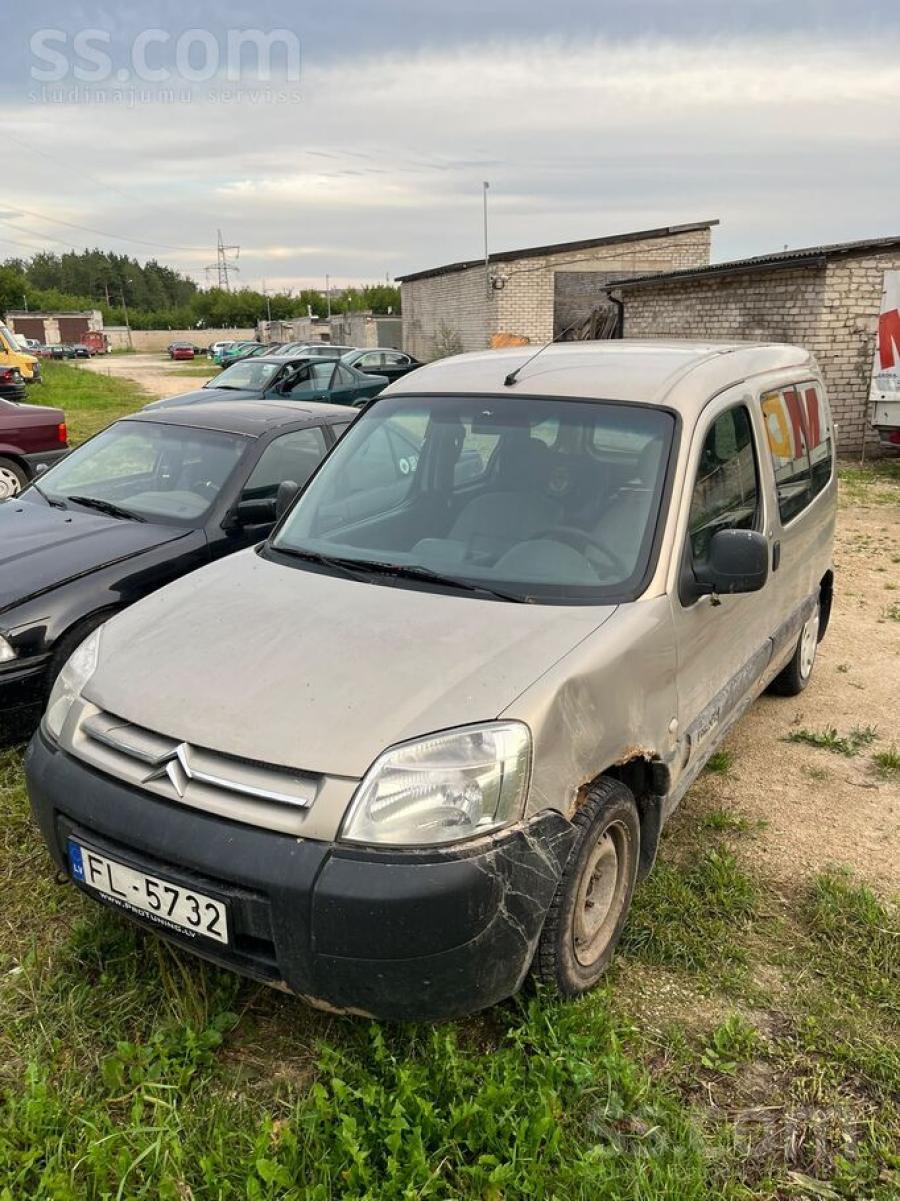 Citroen Berlingo 2005 Rīga, ar dzinēja tilpumu 1.90 L un nobraukumu 361 tūkst. km par 350 €, foto 3 vietnē AUTOMOTO.COM.LV