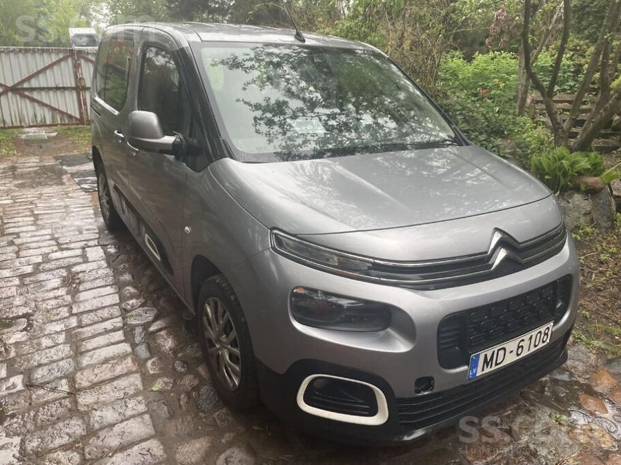 Citroen Berlingo 2019 Rīga, ar dzinēja tilpumu 1.50 L un nobraukumu 177 tūkst. km par 8500 €, foto 1 vietnē AUTOMOTO.COM.LV