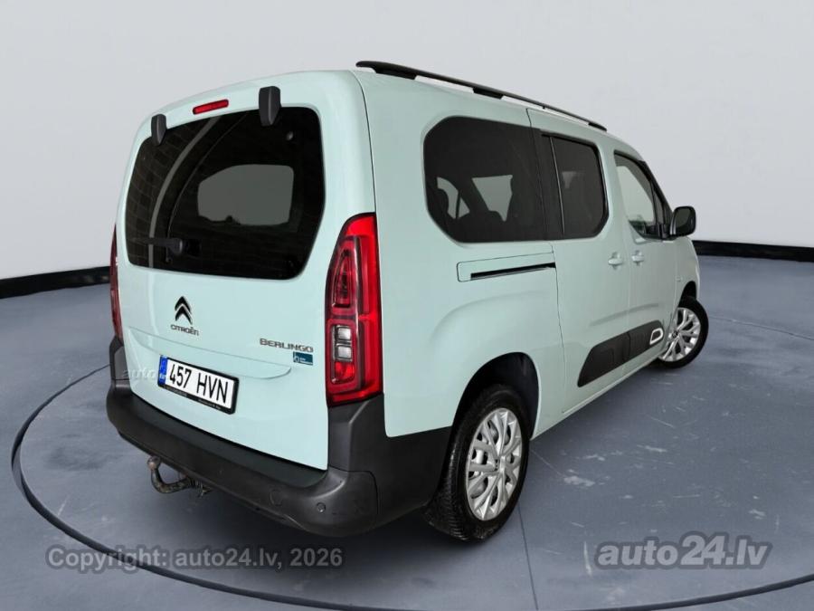 Citroen Berlingo 2020 in Tallinn, with an engine capacity of 1.50 L and mileage of 147 thousand km for 16900 €, photo 7 on AUTOMOTO.COM.LV