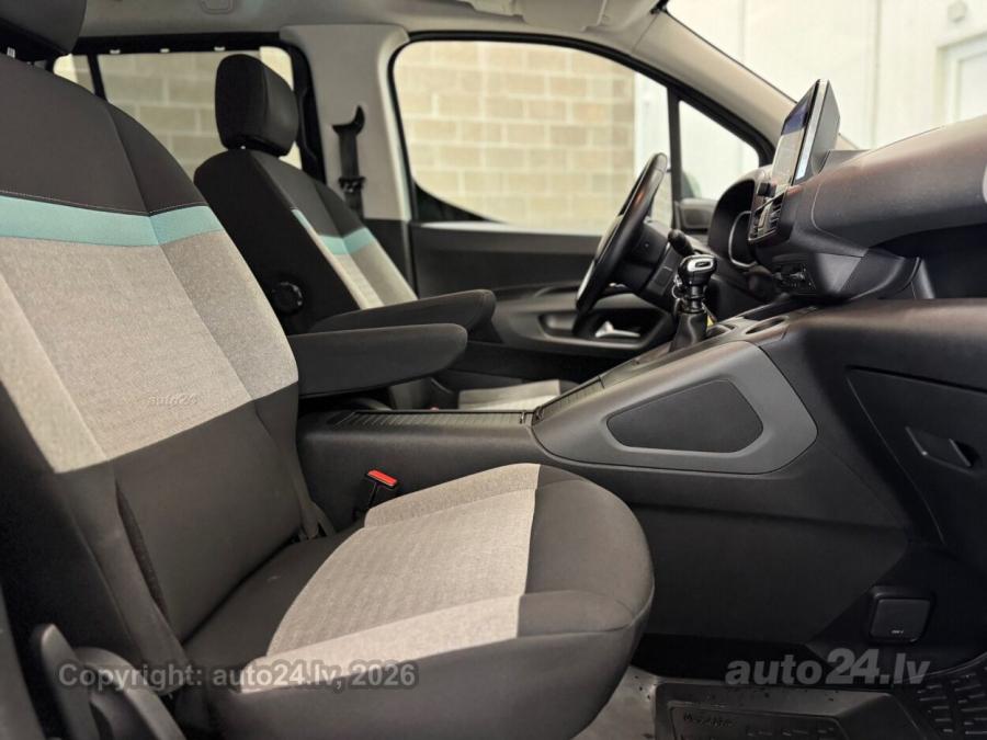 Citroen Berlingo 2020 in Tallinn, with an engine capacity of 1.50 L and mileage of 147 thousand km for 16900 €, photo 14 on AUTOMOTO.COM.LV