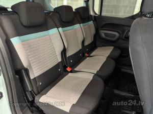 Citroen Berlingo 2020 in Tallinn, with an engine capacity of 1.50 L and mileage of 147 thousand km for 16900 €, photo 17 on AUTOMOTO.COM.LV