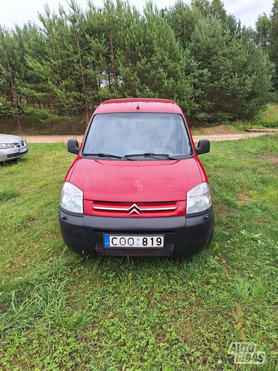 Citroen Berlingo 2007 Ukmergė, ar dzinēja tilpumu 1.60 L un nobraukumu 300 tūkst. km par 430 €, foto 1 vietnē AUTOMOTO.COM.LV