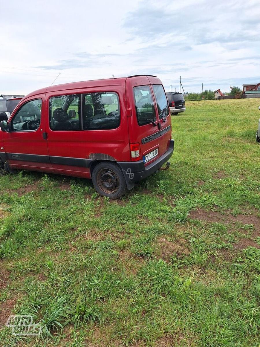 Citroen Berlingo 2007 Ukmergė, ar dzinēja tilpumu 1.60 L un nobraukumu 300 tūkst. km par 430 €, foto 4 vietnē AUTOMOTO.COM.LV
