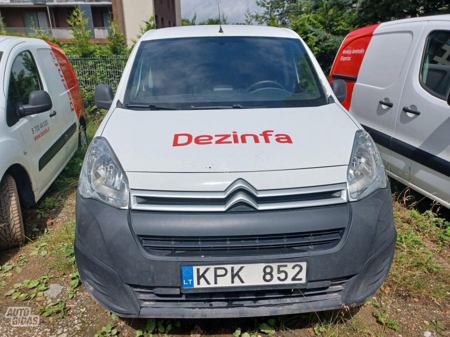 Citroen Berlingo 2018 Viļņa, ar dzinēja tilpumu 1.50 L un nobraukumu 199 tūkst. km par 3500 €, foto 5 vietnē AUTOMOTO.COM.LV