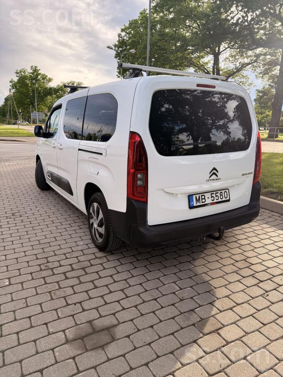 Balts Citroen Berlingo 2019 Jēkabpils, ar dzinēja tilpumu 1.50 L un nobraukumu 254 tūkst. km par 6300 €, foto 5 vietnē AUTOMOTO.COM.LV