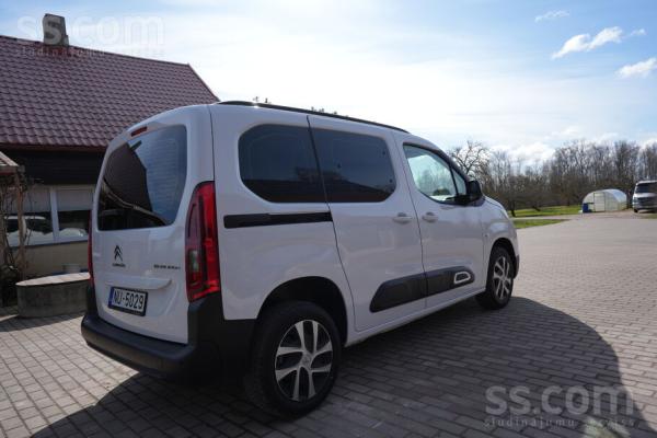 Balts Citroen Berlingo 2023 Dobele, ar dzinēja tilpumu 1.50 L un nobraukumu 87 tūkst. km par 13300 €, foto 9 vietnē AUTOMOTO.COM.LV