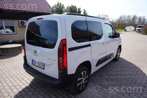 Balts Citroen Berlingo 2023 Dobele, ar dzinēja tilpumu 1.50 L un nobraukumu 87 tūkst. km par 13300 €, foto 10 vietnē AUTOMOTO.COM.LV