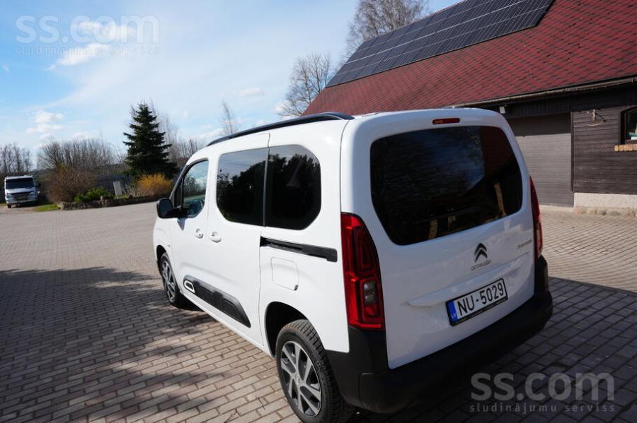 Balts Citroen Berlingo 2023 Dobele, ar dzinēja tilpumu 1.50 L un nobraukumu 87 tūkst. km par 13300 €, foto 13 vietnē AUTOMOTO.COM.LV