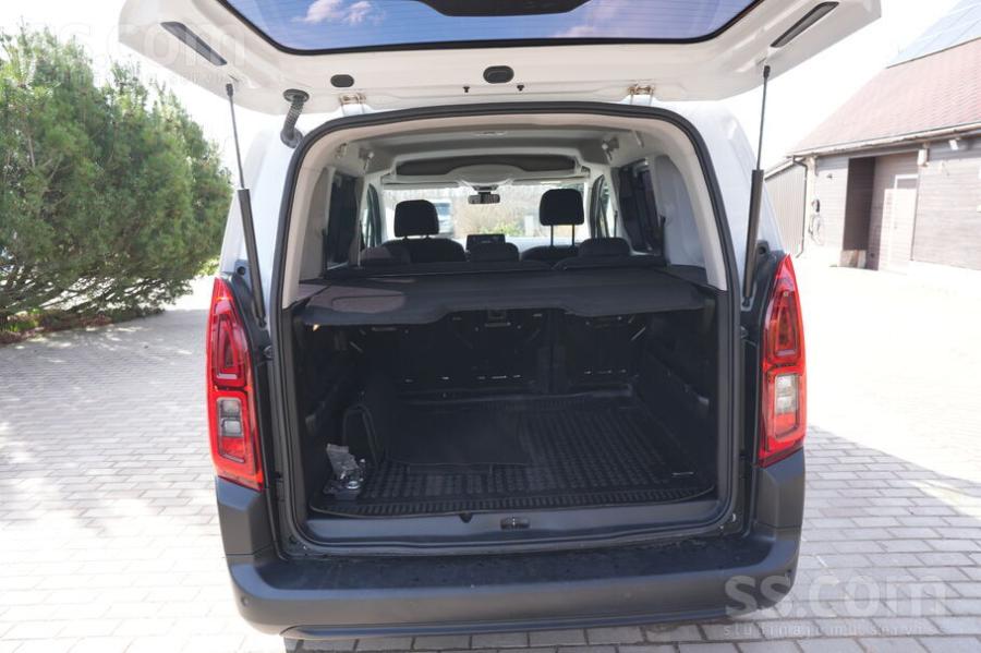 Balts Citroen Berlingo 2023 Dobele, ar dzinēja tilpumu 1.50 L un nobraukumu 87 tūkst. km par 13300 €, foto 14 vietnē AUTOMOTO.COM.LV