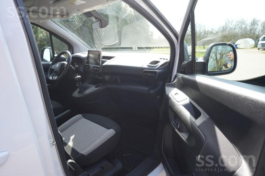 Balts Citroen Berlingo 2023 Dobele, ar dzinēja tilpumu 1.50 L un nobraukumu 87 tūkst. km par 13300 €, foto 15 vietnē AUTOMOTO.COM.LV
