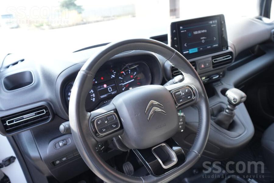 Balts Citroen Berlingo 2023 Dobele, ar dzinēja tilpumu 1.50 L un nobraukumu 87 tūkst. km par 13300 €, foto 19 vietnē AUTOMOTO.COM.LV