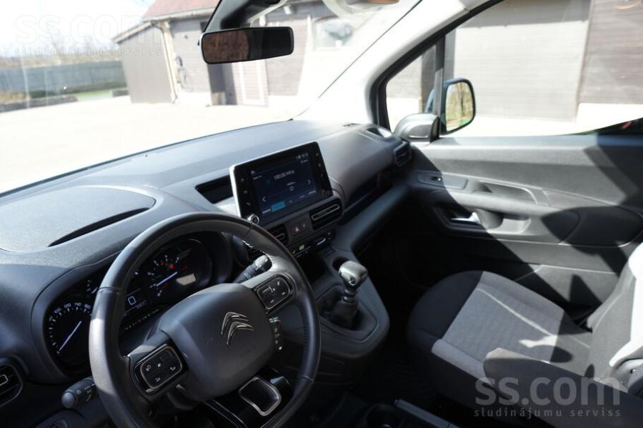 Balts Citroen Berlingo 2023 Dobele, ar dzinēja tilpumu 1.50 L un nobraukumu 87 tūkst. km par 13300 €, foto 21 vietnē AUTOMOTO.COM.LV