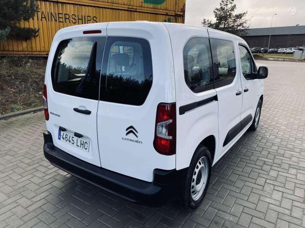 White Citroen Berlingo 2020 in Vilnius, with an engine capacity of 1.50 L and mileage of 173 thousand km for 7450 €, photo 7 on AUTOMOTO.COM.LV