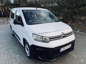 Balts Citroen Berlingo 2020 Viļņa, ar dzinēja tilpumu 1.50 L un nobraukumu 173 tūkst. km par 7280 €, foto 3 vietnē AUTOMOTO.COM.LV