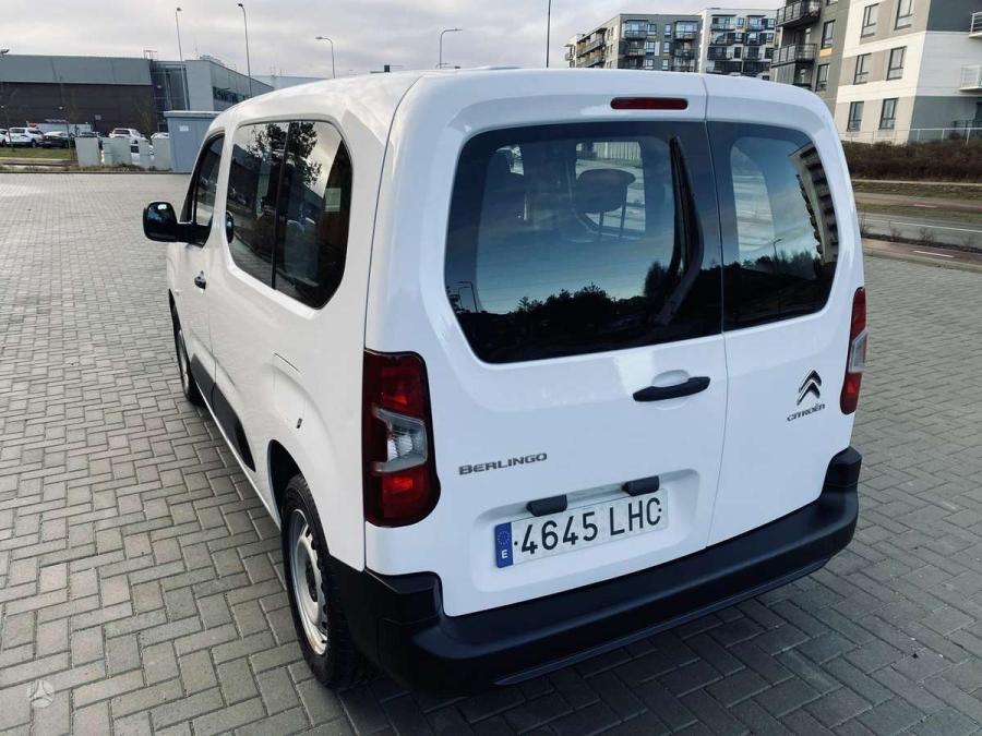 Balts Citroen Berlingo 2020 Viļņa, ar dzinēja tilpumu 1.50 L un nobraukumu 173 tūkst. km par 7280 €, foto 10 vietnē AUTOMOTO.COM.LV