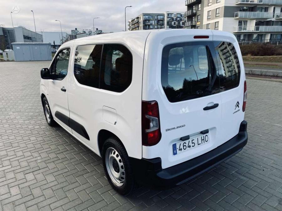 Balts Citroen Berlingo 2020 Viļņa, ar dzinēja tilpumu 1.50 L un nobraukumu 173 tūkst. km par 7280 €, foto 11 vietnē AUTOMOTO.COM.LV