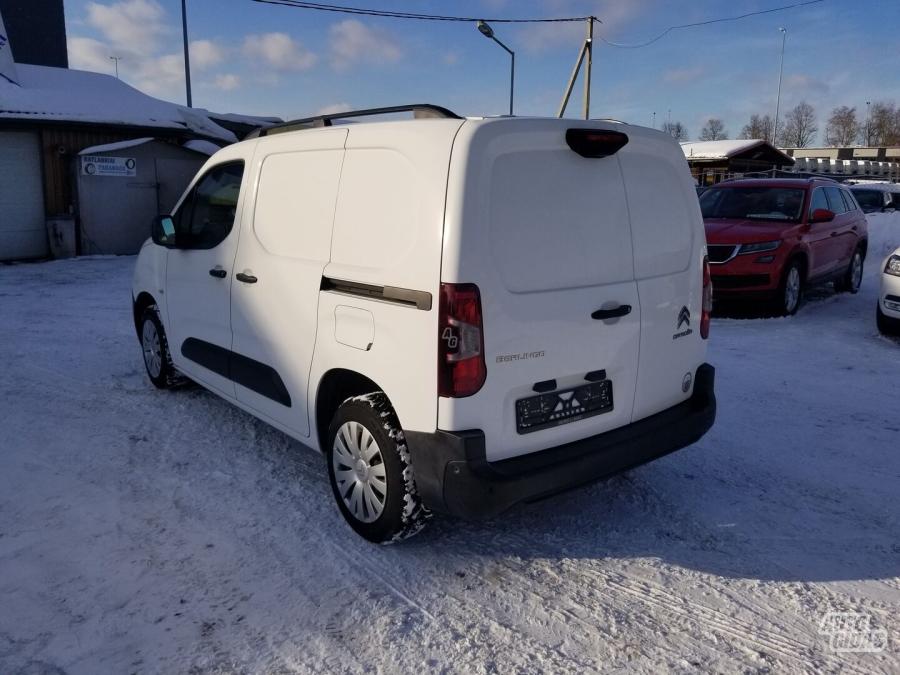White Citroen Berlingo 2020 in Kaunas, with an engine capacity of 1.50 L and mileage of 114 thousand km for 6999 €, photo 7 on AUTOMOTO.COM.LV
