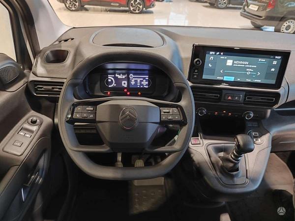 White Citroen Berlingo 2025 in Kaunas, with an engine capacity of 1.50 L and mileage of 6 thousand km for 24900 €, photo 11 on AUTOMOTO.COM.LV