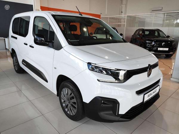 White Citroen Berlingo 2026 in Kaunas, with an engine capacity of 1.50 L and mileage of 0 thousand km for 27500 €, photo 1 on AUTOMOTO.COM.LV