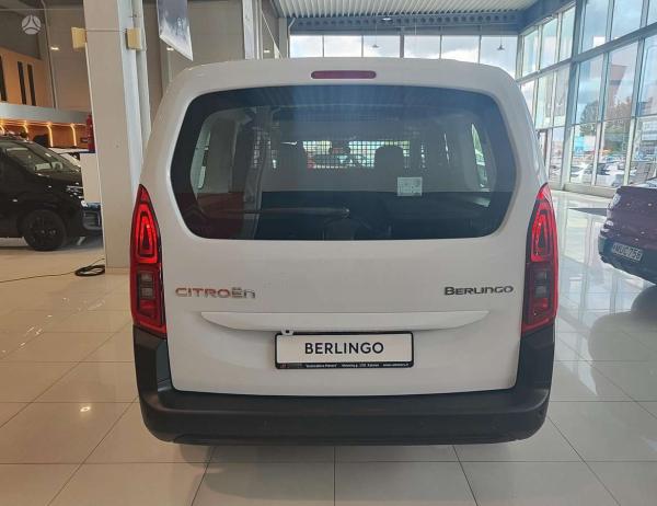 White Citroen Berlingo 2026 in Kaunas, with an engine capacity of 1.50 L and mileage of 0 thousand km for 27500 €, photo 4 on AUTOMOTO.COM.LV