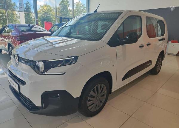 White Citroen Berlingo 2026 in Kaunas, with an engine capacity of 1.50 L and mileage of 0 thousand km for 27500 €, photo 7 on AUTOMOTO.COM.LV