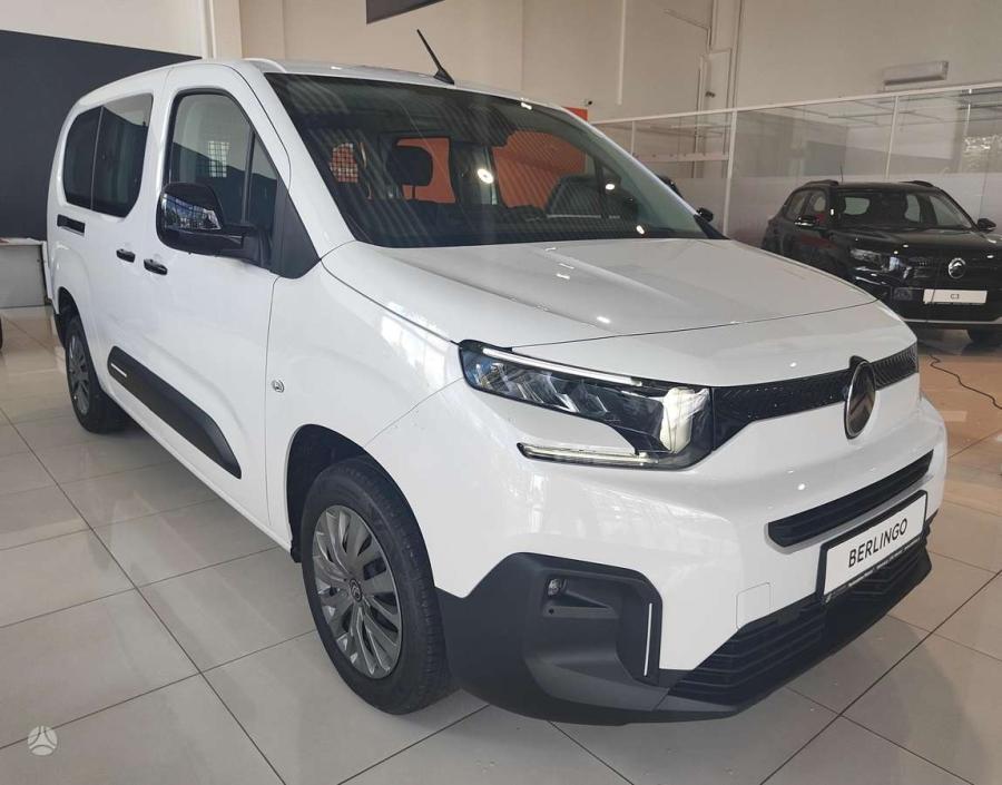 White Citroen Berlingo 2026 in Kaunas, with an engine capacity of 1.50 L and mileage of 0 thousand km for 27500 €, photo 10 on AUTOMOTO.COM.LV