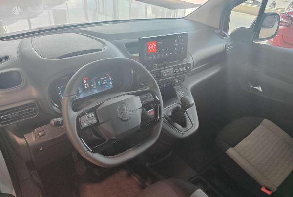 White Citroen Berlingo 2026 in Kaunas, with an engine capacity of 1.50 L and mileage of 0 thousand km for 27500 €, photo 10 on AUTOMOTO.COM.LV