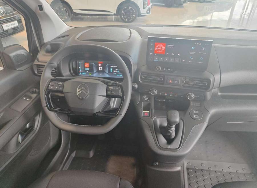 White Citroen Berlingo 2026 in Kaunas, with an engine capacity of 1.50 L and mileage of 0 thousand km for 27500 €, photo 12 on AUTOMOTO.COM.LV