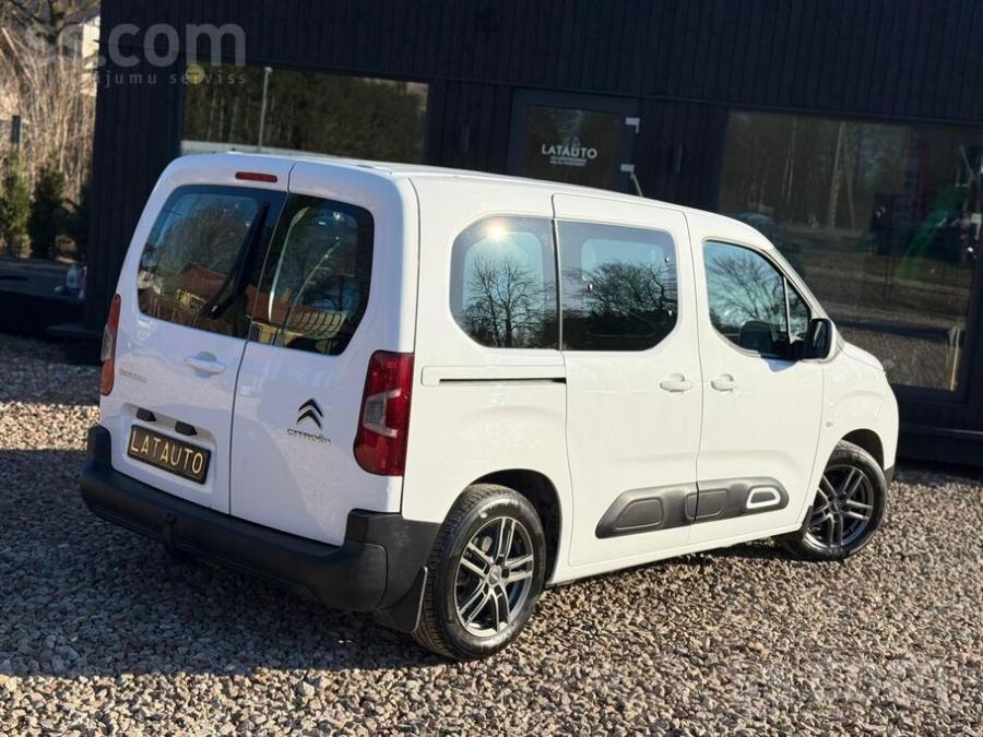 Balts Citroen Berlingo 2018 Rīga, ar dzinēja tilpumu 1.50 L un nobraukumu 159 tūkst. km par 7690 €, foto 5 vietnē AUTOMOTO.COM.LV