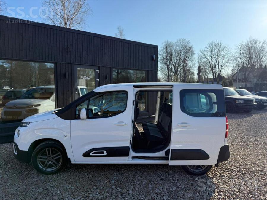 Balts Citroen Berlingo 2018 Rīga, ar dzinēja tilpumu 1.50 L un nobraukumu 159 tūkst. km par 7690 €, foto 8 vietnē AUTOMOTO.COM.LV