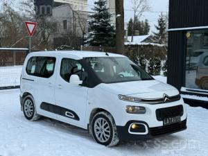Balts Citroen Berlingo 2018 Rīga, ar dzinēja tilpumu 1.50 L un nobraukumu 159 tūkst. km par 8995 €, foto 7 vietnē AUTOMOTO.COM.LV