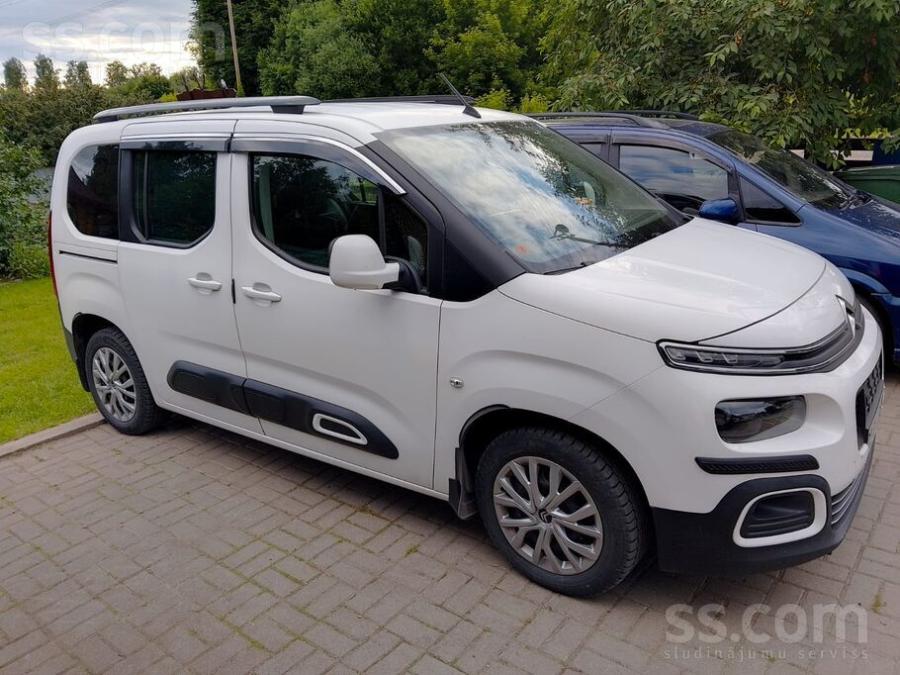 Balts Citroen Berlingo 2019 Rēzekne, ar dzinēja tilpumu 1.50 L un nobraukumu 120 tūkst. km par 9000 €, foto 1 vietnē AUTOMOTO.COM.LV