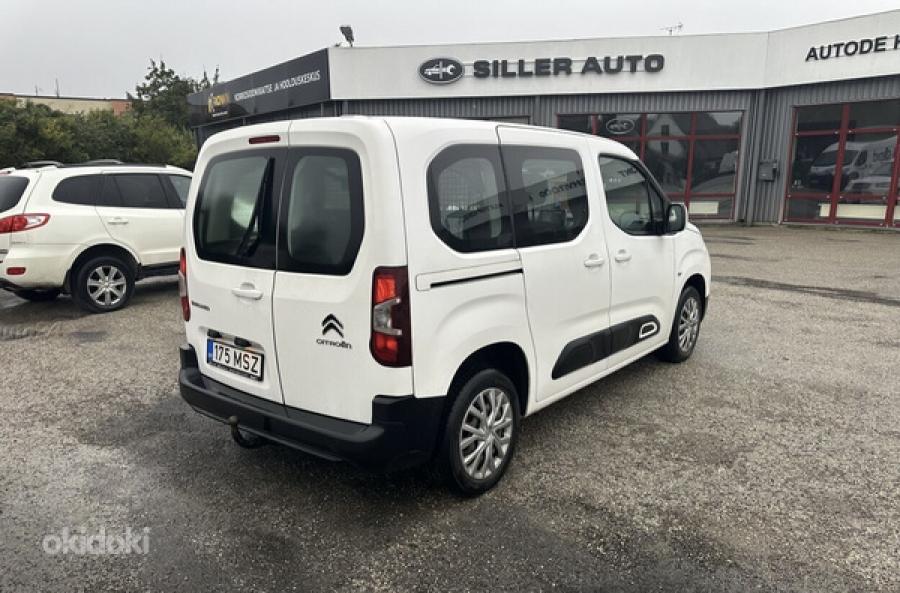 White Citroen Berlingo 2020 in Viljandi, with an engine capacity of 1.50 L and mileage of 150 thousand km for 9400 €, photo 6 on AUTOMOTO.COM.LV