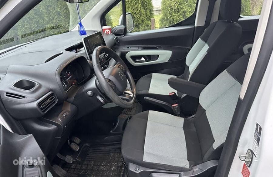White Citroen Berlingo 2020 in Viljandi, with an engine capacity of 1.50 L and mileage of 150 thousand km for 9400 €, photo 9 on AUTOMOTO.COM.LV