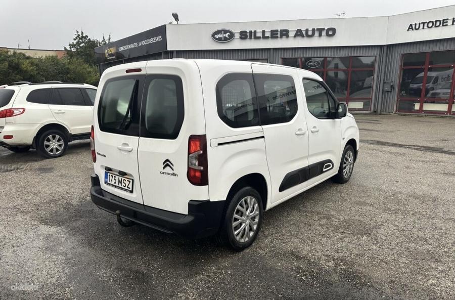 White Citroen Berlingo 2020 in Viljandi, with an engine capacity of 1.50 L and mileage of 150 thousand km for 9400 €, photo 14 on AUTOMOTO.COM.LV
