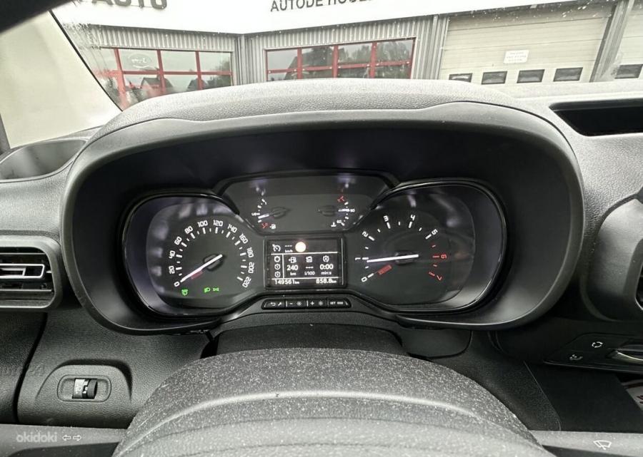 White Citroen Berlingo 2020 in Viljandi, with an engine capacity of 1.50 L and mileage of 150 thousand km for 9400 €, photo 15 on AUTOMOTO.COM.LV