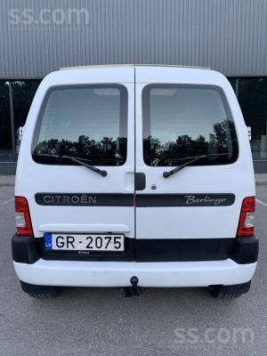 White Citroen Berlingo 2007 in Riga, with an engine capacity of 1.40 L and mileage of 0 thousand km for 1550 €, photo 8 on AUTOMOTO.COM.LV