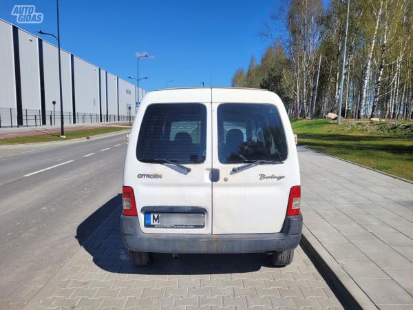 Balts Citroen Berlingo 2008 Viļņa, ar dzinēja tilpumu 1.60 L un nobraukumu 351 tūkst. km par 550 €, foto 5 vietnē AUTOMOTO.COM.LV