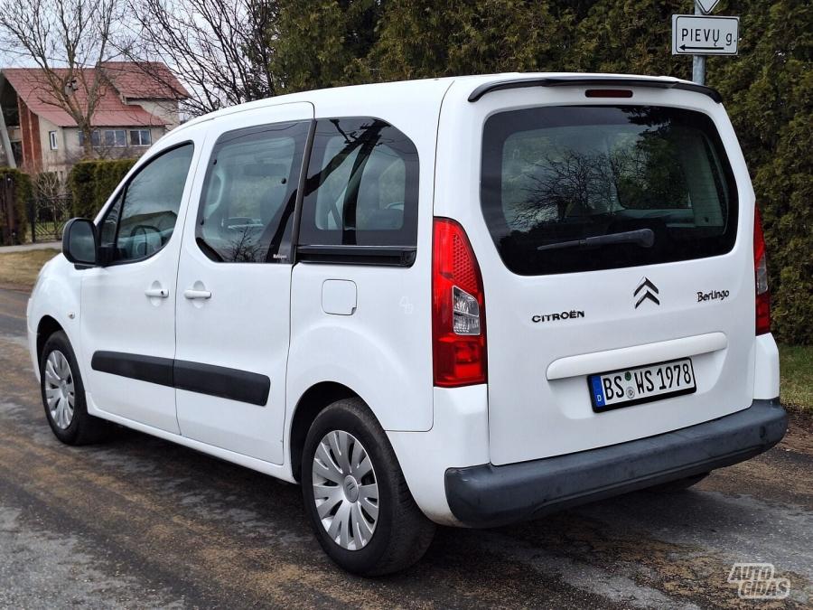 White Citroen Berlingo 2009 in Mazeikiai, with an engine capacity of 1.60 L and mileage of 285 thousand km for 3850 €, photo 7 on AUTOMOTO.COM.LV