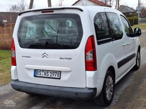 White Citroen Berlingo 2009 in Mazeikiai, with an engine capacity of 1.60 L and mileage of 285 thousand km for 3850 €, photo 10 on AUTOMOTO.COM.LV