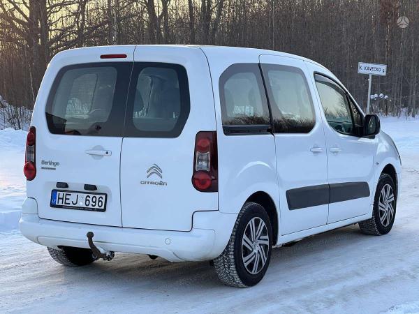 Balts Citroen Berlingo 2014 Mažeikiai, ar dzinēja tilpumu 1.56 L un nobraukumu 192 tūkst. km par 4950 €, foto 7 vietnē AUTOMOTO.COM.LV