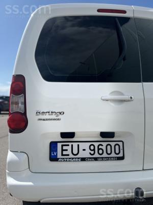 White Citroen Berlingo 2015 in Riga, with an engine capacity of 1.60 L and mileage of 285 thousand km for 5400 €, photo 6 on AUTOMOTO.COM.LV