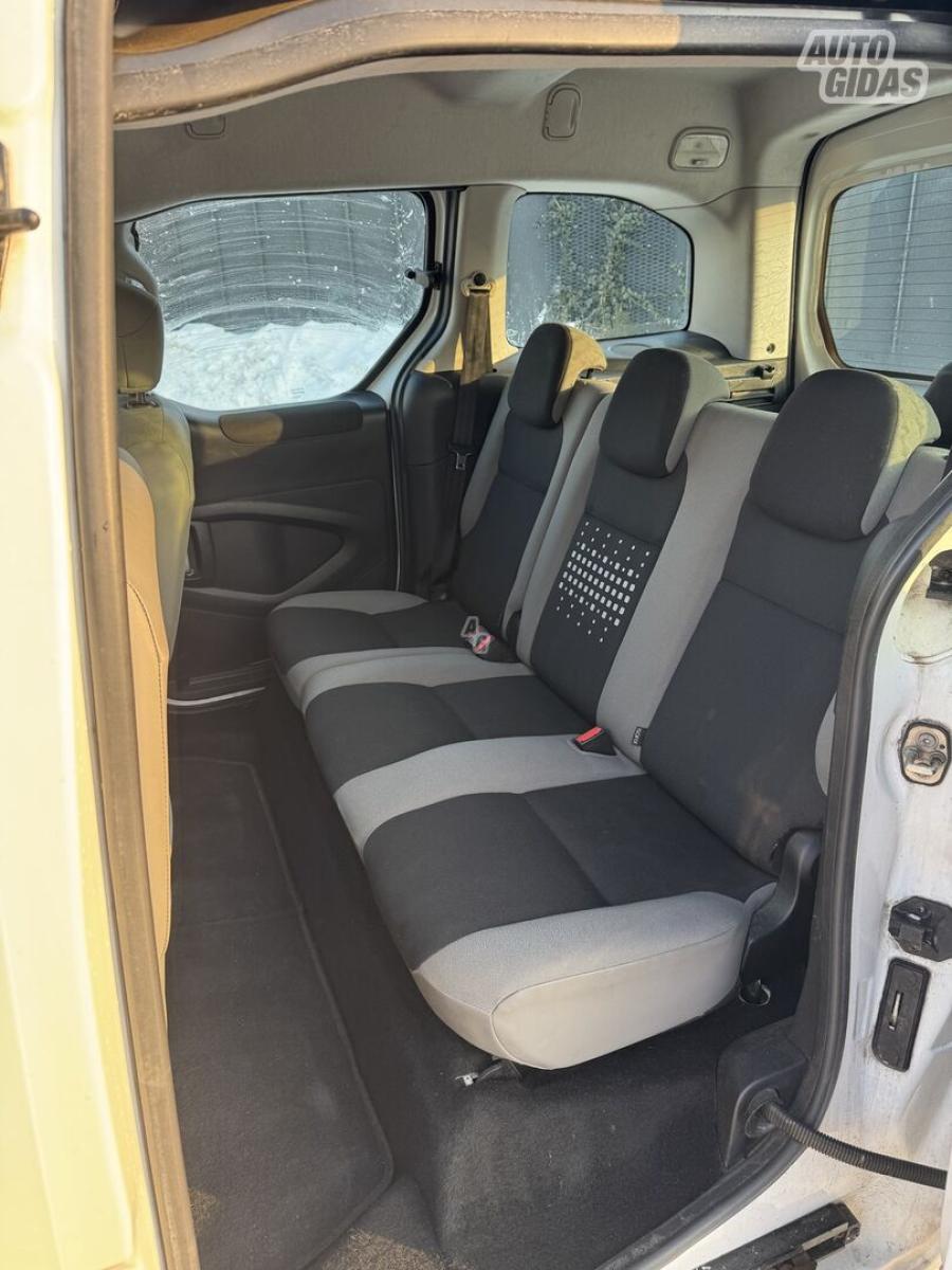 Balts Citroen Berlingo 2016 Klaipėda, ar dzinēja tilpumu 1.60 L un nobraukumu 203 tūkst. km par 4600 €, foto 14 vietnē AUTOMOTO.COM.LV