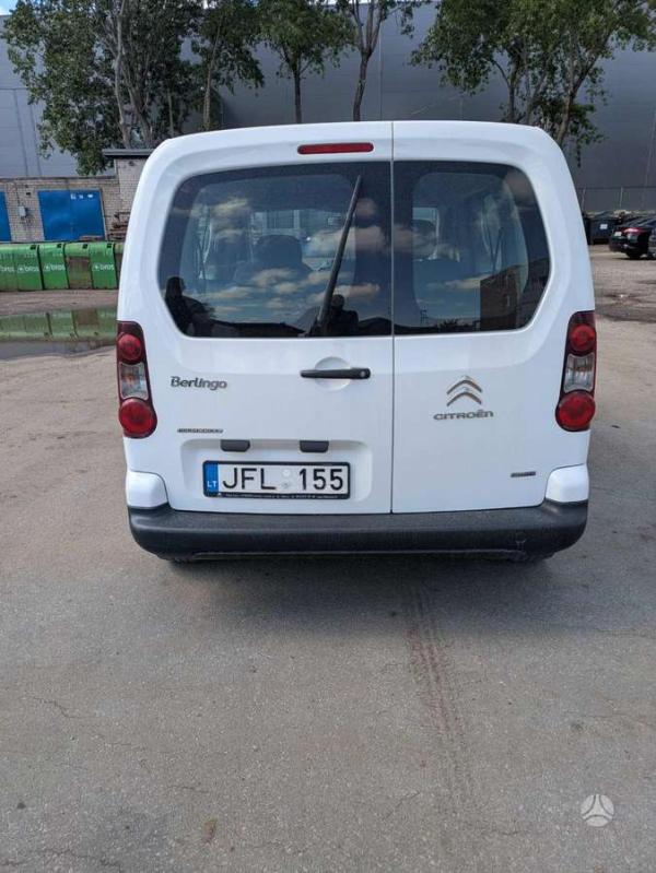 Balts Citroen Berlingo 2016 Klaipėda, ar dzinēja tilpumu 1.56 L un nobraukumu 281 tūkst. km par 3999 €, foto 5 vietnē AUTOMOTO.COM.LV