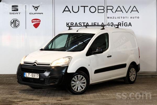 Balts Citroen Berlingo 2018 Rīga, ar dzinēja tilpumu 1.60 L un nobraukumu 164 tūkst. km par 7000 €, foto 1 vietnē AUTOMOTO.COM.LV