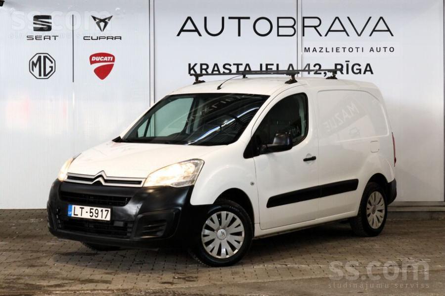 Balts Citroen Berlingo 2018 Rīga, ar dzinēja tilpumu 1.60 L un nobraukumu 164 tūkst. km par 7000 €, foto 1 vietnē AUTOMOTO.COM.LV