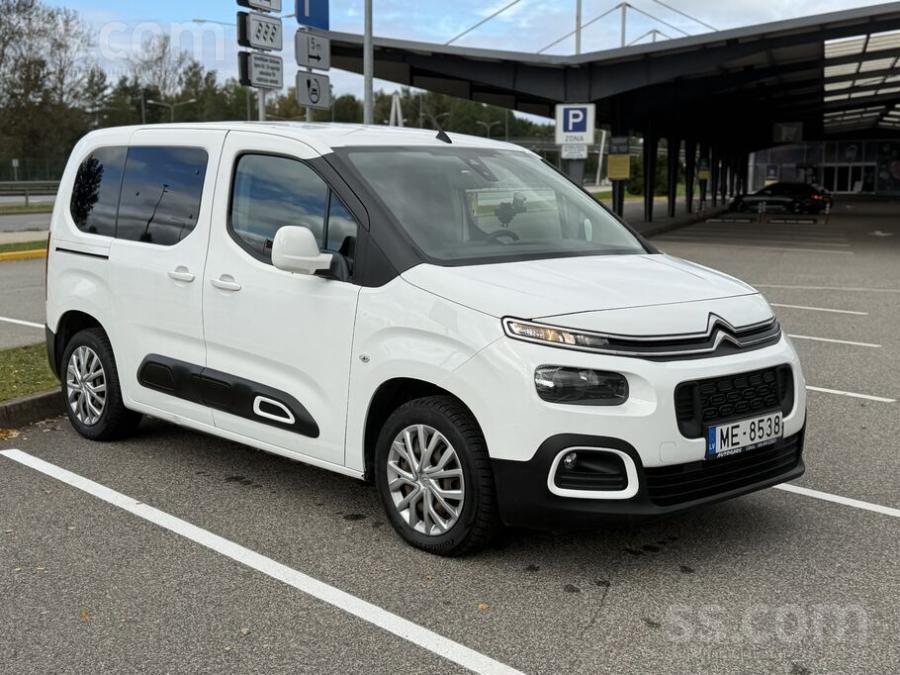 Balts Citroen Berlingo 2019 Rīga, ar dzinēja tilpumu 1.50 L un nobraukumu 0 tūkst. km par 7999 €, foto 3 vietnē AUTOMOTO.COM.LV