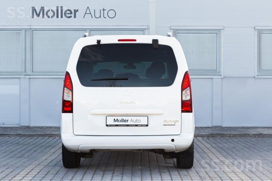 White Citroen Berlingo 2019 in Ventspils, with an engine capacity of 1.60 L and mileage of 199 thousand km for 6450 €, photo 5 on AUTOMOTO.COM.LV